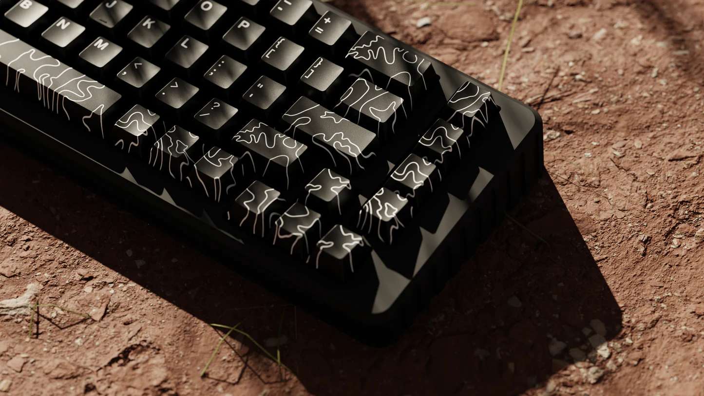 GMK Canyon Keycaps PBT keycaps Five Dye Sublimation Cherry Profile ...