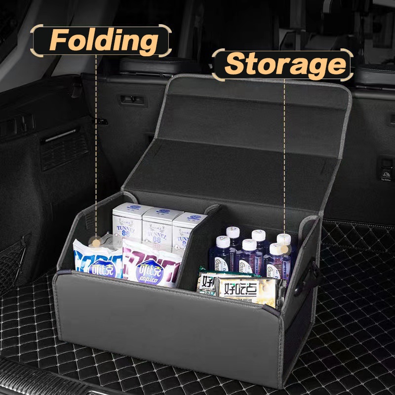 HOTOP Car Trunk Storage Multipurpose Collapsible Organizer Car Trunk ...