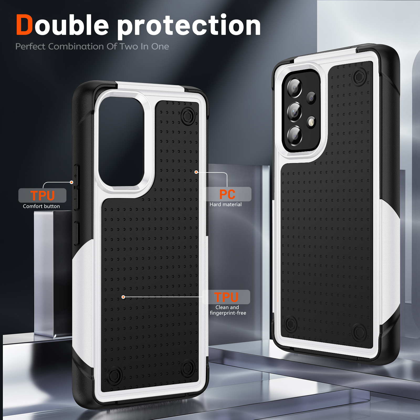 Full Protection Armor Shockproof Phone Case Samsung A12 5G M12 F12 A32 4G A52 A52S A14 A13 A53 ...