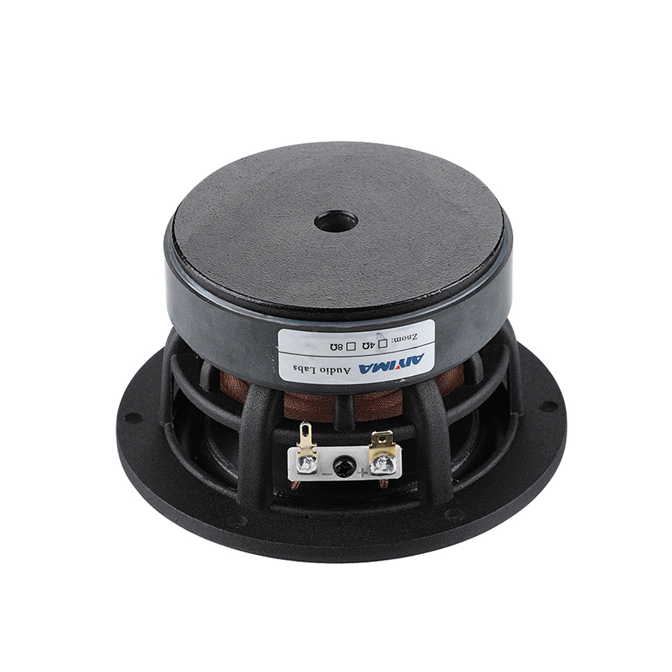 AIYIMA 1Pcs 4 Inch Midrange Woofer Speaker Driver 4/8 Ohm 50W Home Theater Bass Mid-woofer ...