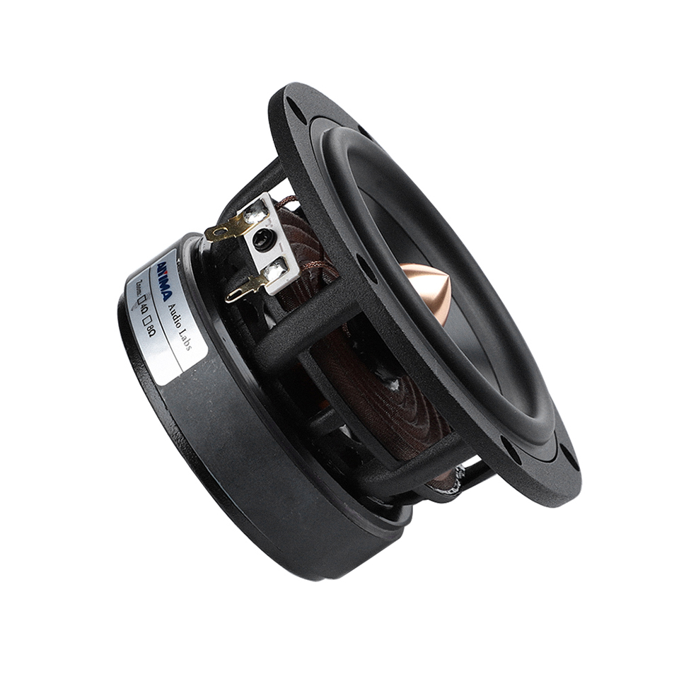 AIYIMA 1Pcs 4 Inch Midrange Woofer Speaker Driver 4/8 Ohm 50W Home Theater Bass Mid-woofer ...