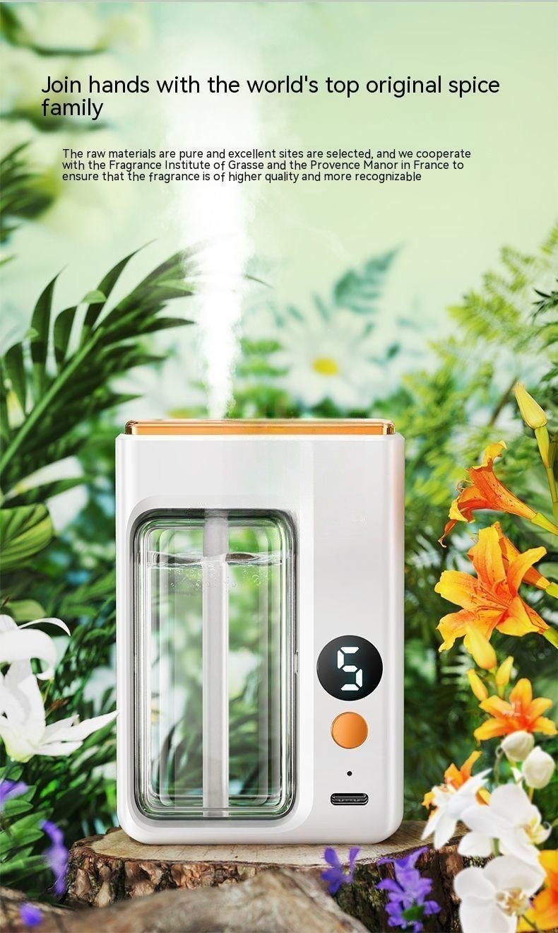 Digital Display Aromatherapy Diffuser Wireless Aroma Diffuser Mini ...