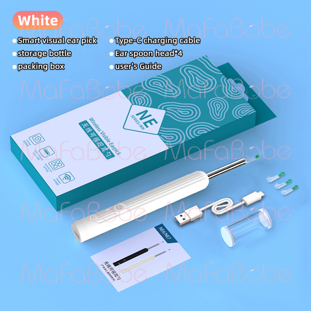 Ear Pick Intelligent Visible Ear Spoon Ear Cleaner with Camera Visual ...