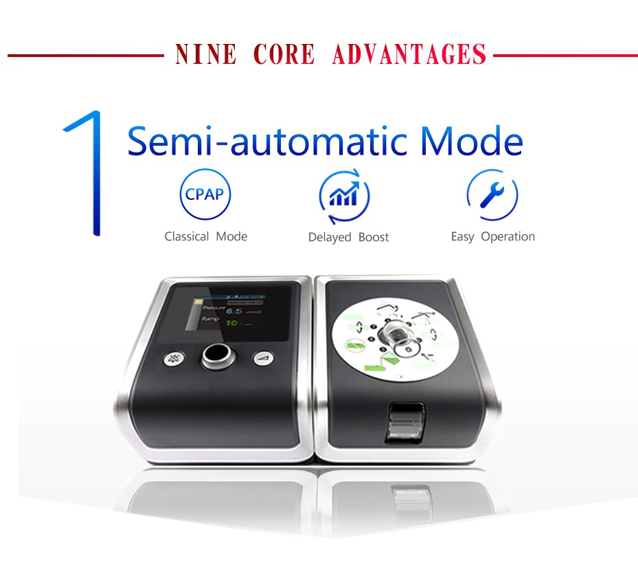 BMC Portable GII CPAP E-20C CPAP Machine With Free Mask Respirator ...