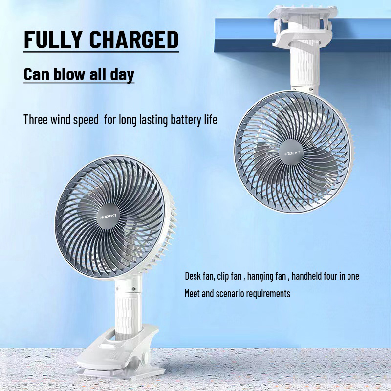 HODEKT New Kipas Mini Adjustable Mini Fan Kipas Small Cooling Handy ...