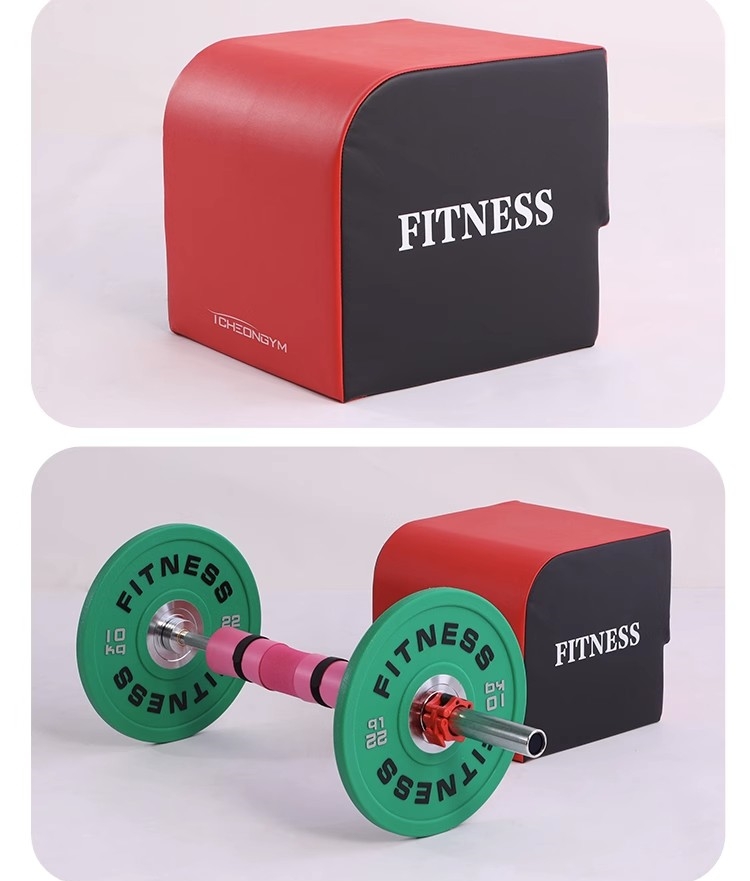Hip Thrust Box 45*45*41cm hip bridge stool Glute Bench Plyometric Stool ...