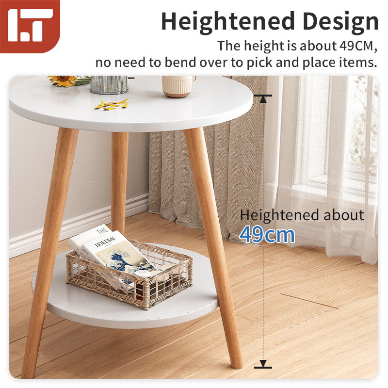 Sofa SIde Table Simple Small Round Table Living Room Household Side ...