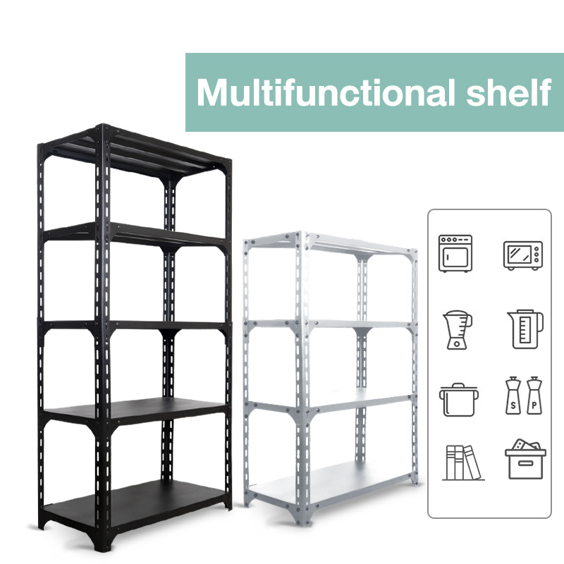 3/6 Tier Metal Boltless Rack Home kitchen Store Storage Rack Warehouse Rak Besi Serbaguna ...