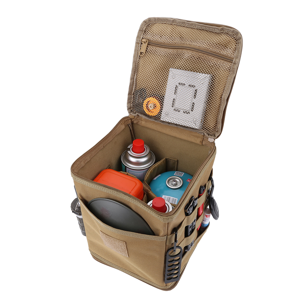 🚚Saham Malaysia🚚 Camping Storage Bag 600D Oxford Gas Canister Case Wear ...