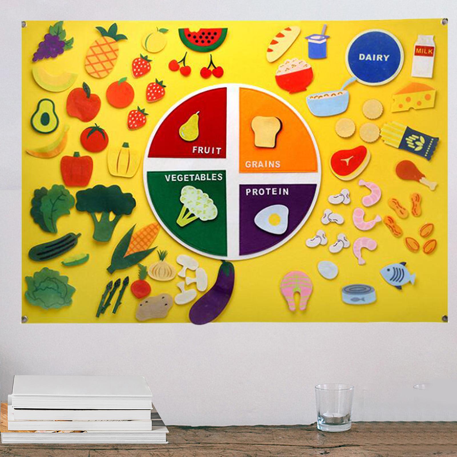 Felt Board Story Set Wall Activity Storytelling Teaching Preschool Felt ...