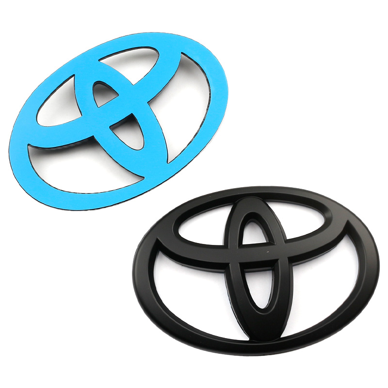 Toyota replaced Logo Emblem 1 Pcs Front Grill Rear Tailgate Emblem（10cm ...