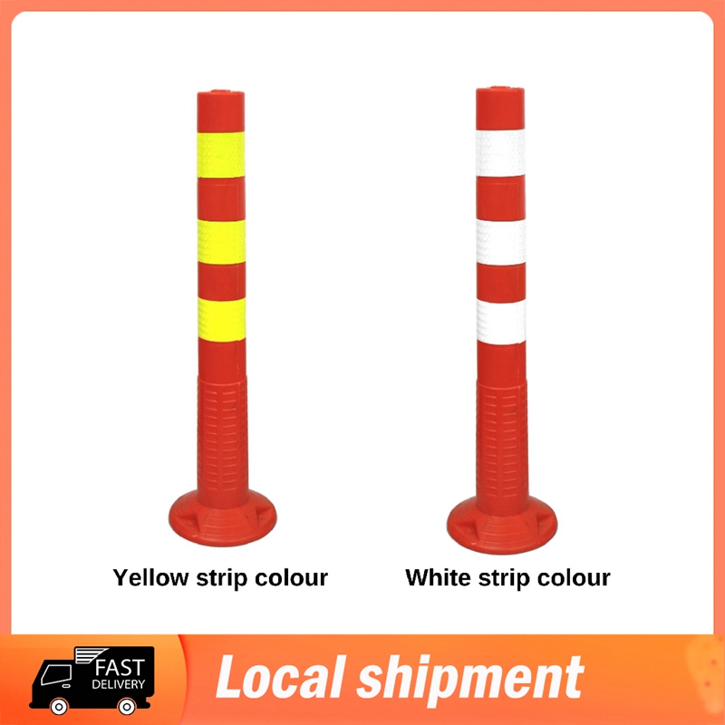 【Local shipment】30 Flexible ( EVA ) Warning Bollard Red Pole Guard ...