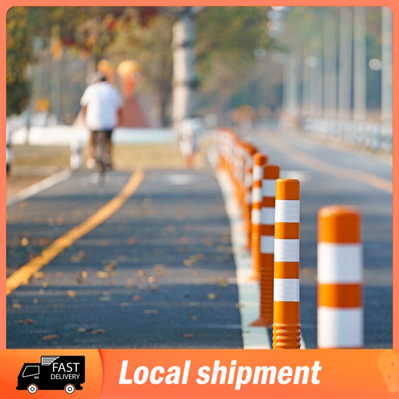 【Local shipment】30 Flexible ( EVA ) Warning Bollard Red Pole Guard ...