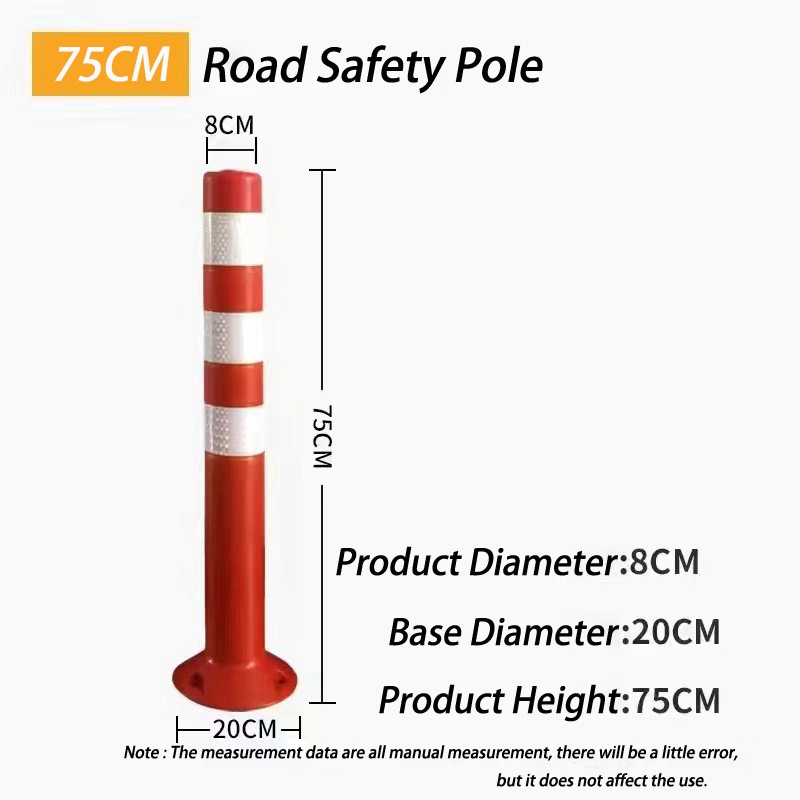 【Fast delivery】70cm/75cm Reflective Safety Warning Posts Home Repair ...