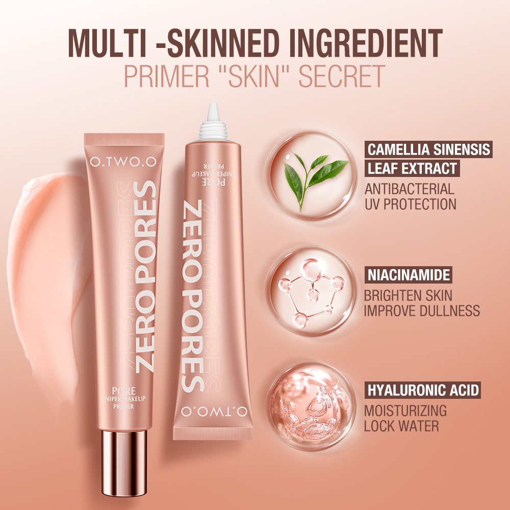 O.TWO.O Primer Invisible Poreless Primer Oil-Control Long-lasting ...