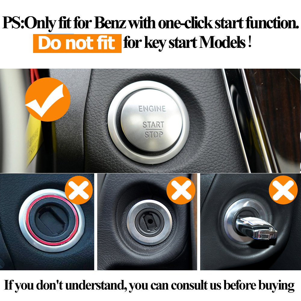 Universal One-click Ignition Start Stop Keyless Switch Push Button For ...