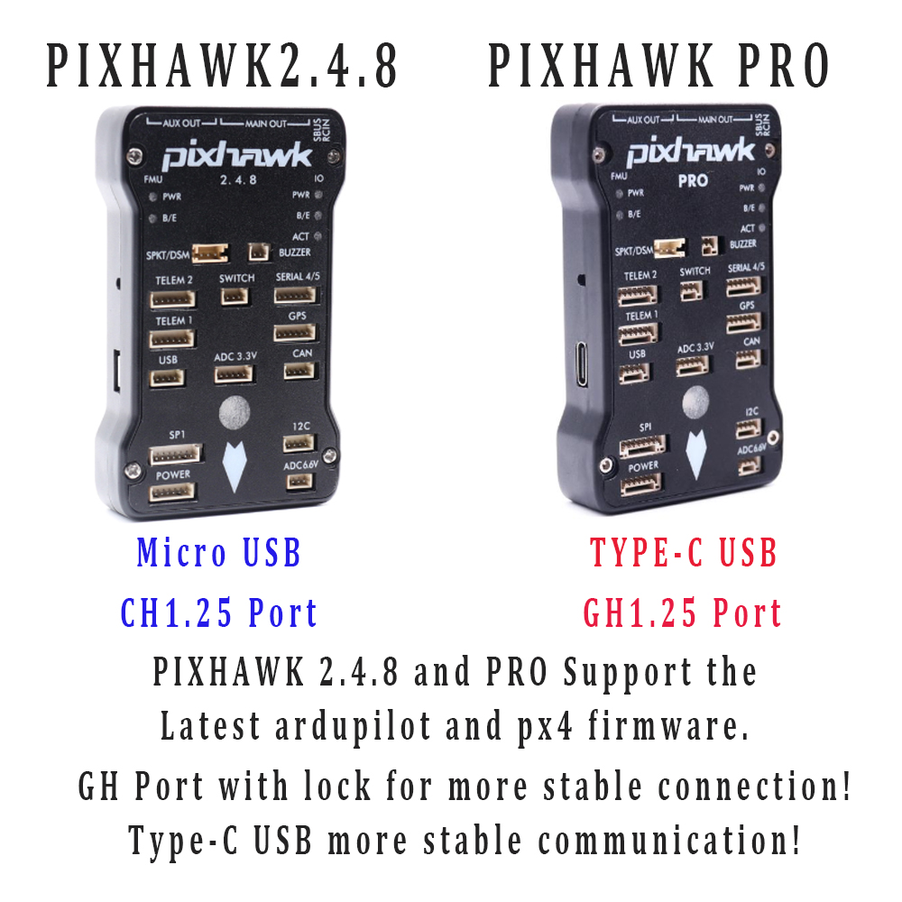 Pixhawk PX4 PRO Pixhawk2.4.8 32bit Flight Controller Autopilot TYPE-C ...
