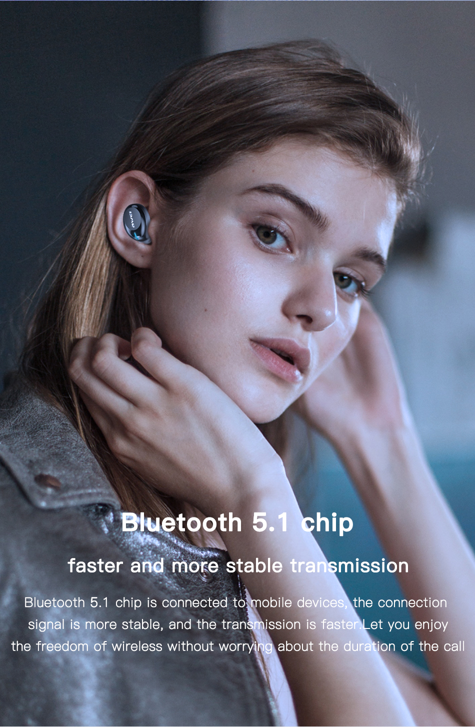 Awei T20 TWS In Ear Mini Earbuds Gaming Bluetooth 5.3 Quality Sound ...