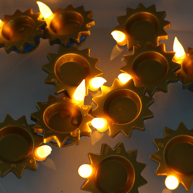 Diwali LED Light Deepavali Decorative Candle Lamp Small Floating ...