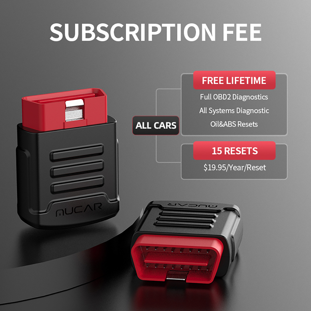 MUCAR BT200 Bluetooth Automotive Obd2 Scanner for Auto Full System ...