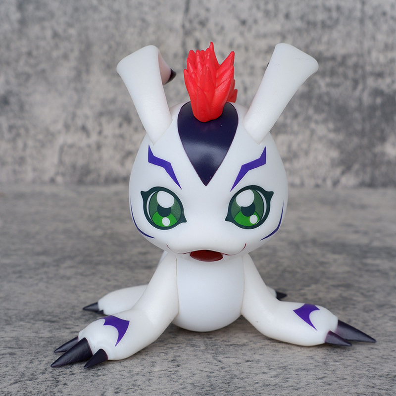 10-13cm Anime Digimon Adventure Figure Gomamon Tailmon Agumon Tunomon ...
