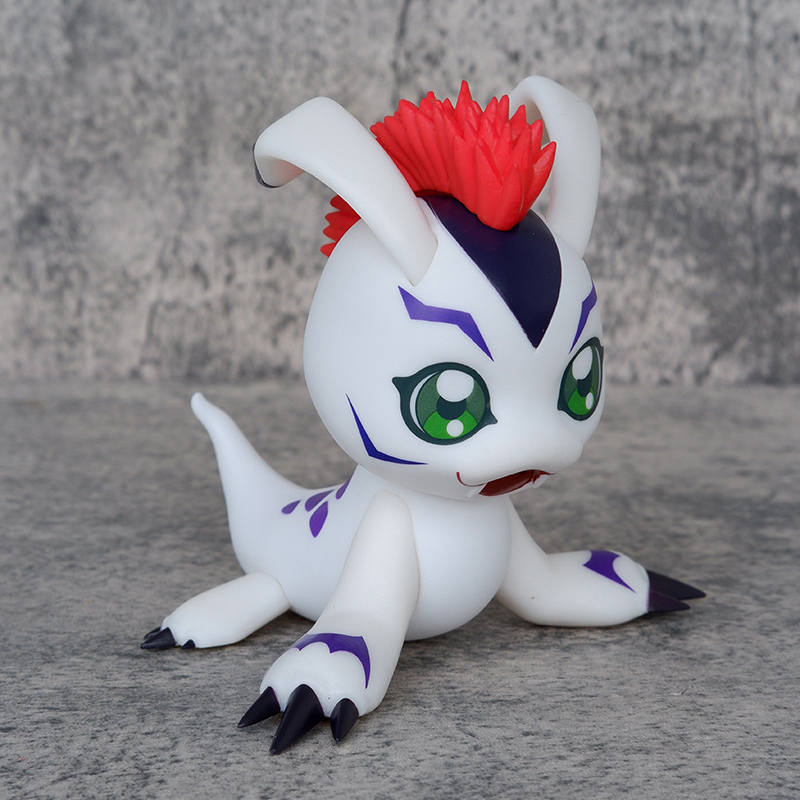 10-13cm Anime Digimon Adventure Figure Gomamon Tailmon Agumon Tunomon ...