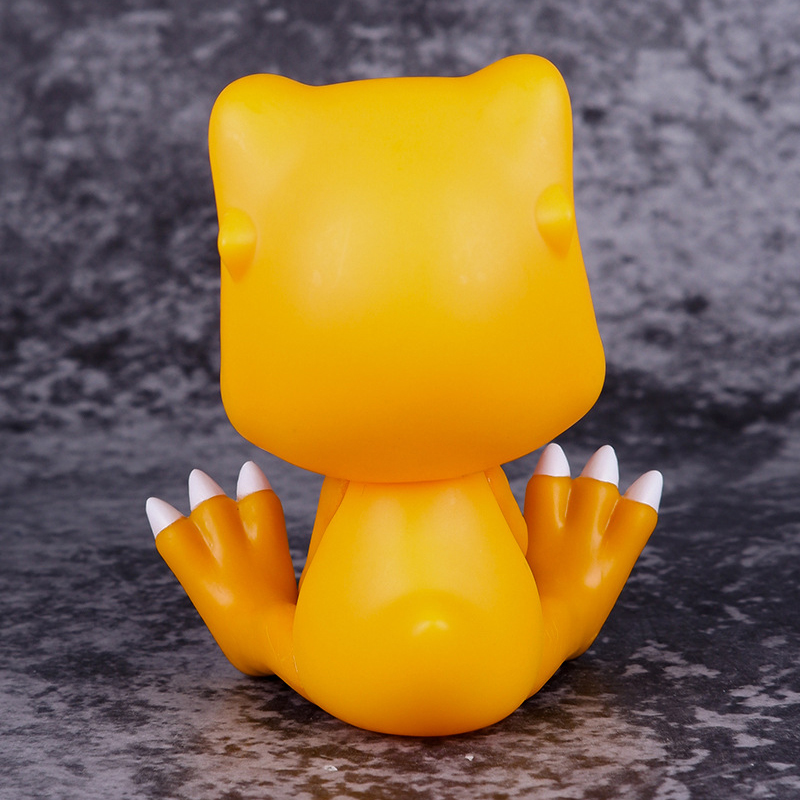 10-13cm Anime Digimon Adventure Figure Gomamon Tailmon Agumon Tunomon ...