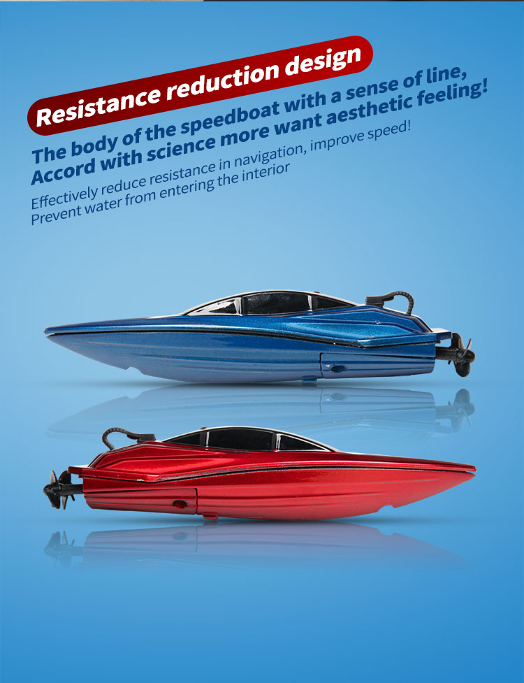 RC Boat Multiplayer Battle Speedboat Remote Control High Speed Ship RC ...