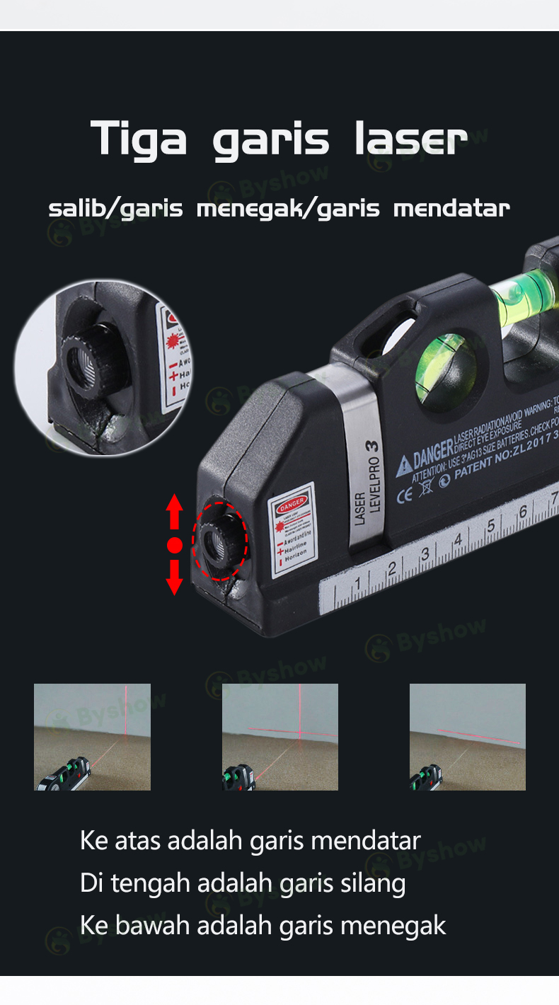 【Byshow】🔥Malaysia In Stock🔥4 in 1 Infrared Laser Level With Tripod ...