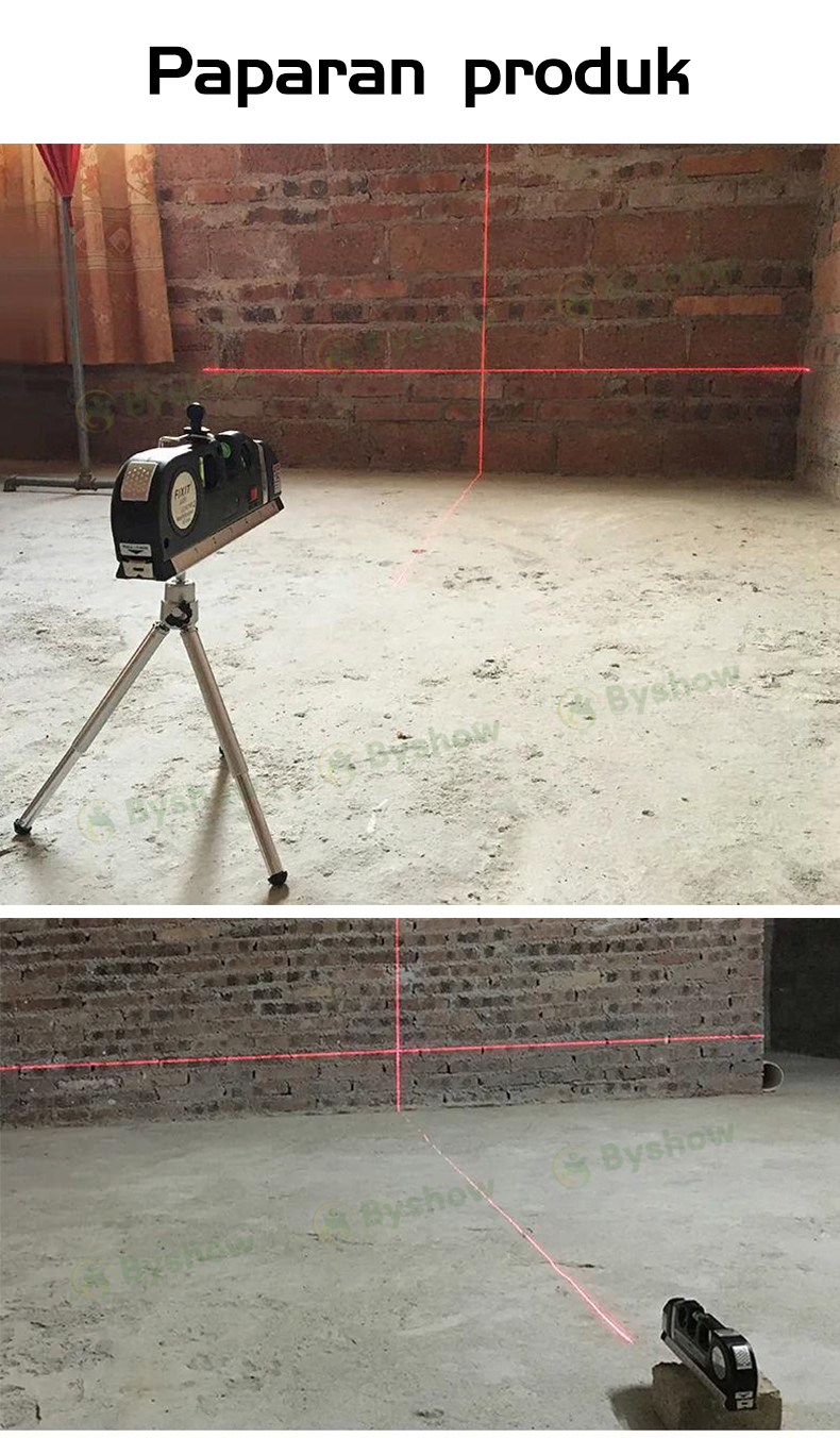 【Byshow】🔥Malaysia In Stock🔥4 in 1 Infrared Laser Level With Tripod ...