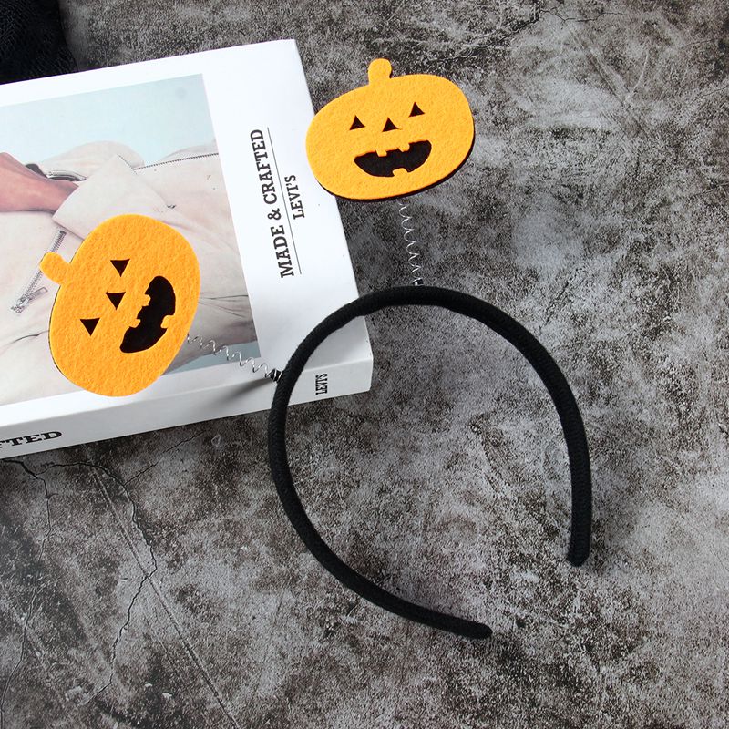 Halloween Headband Trick or Treat Pumpkin Headbands Ghost Head Bands ...