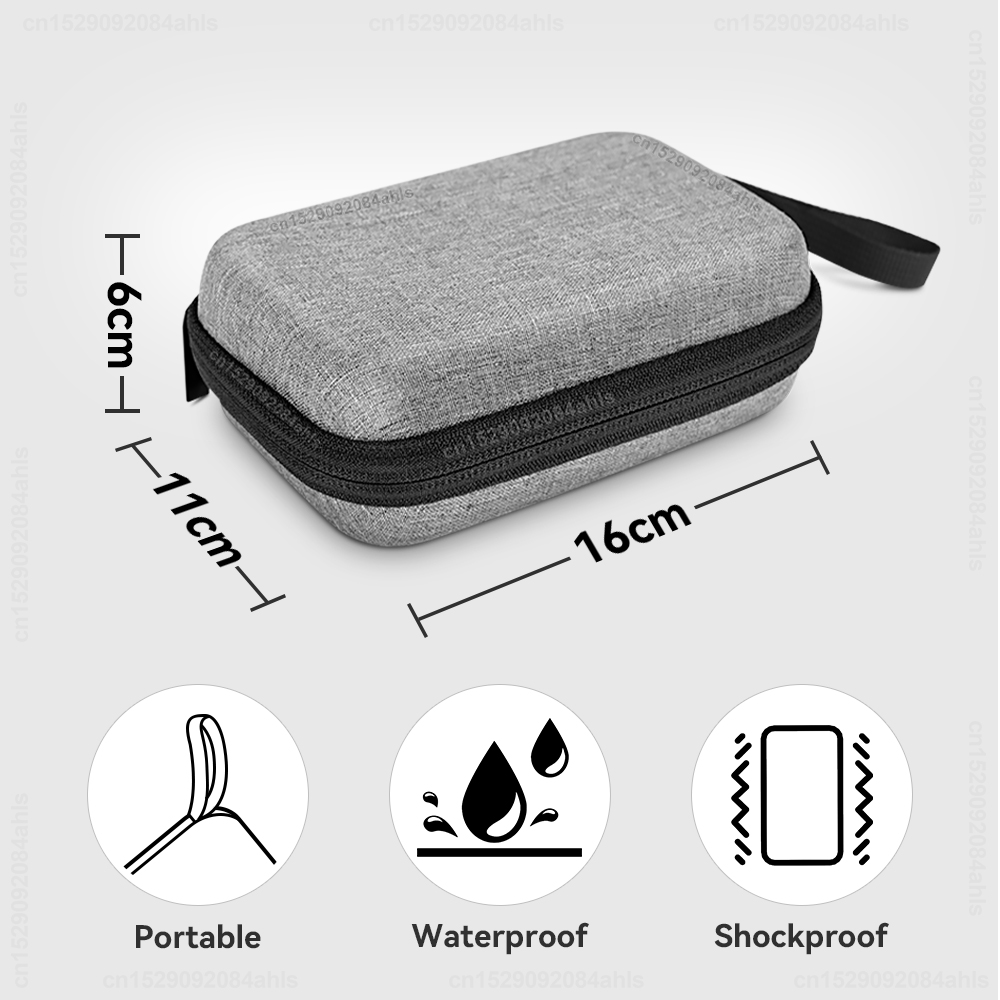 Protective Case Storage Bag Box - 16*11*6cm - Fits for Niimbot D11 D110 ...