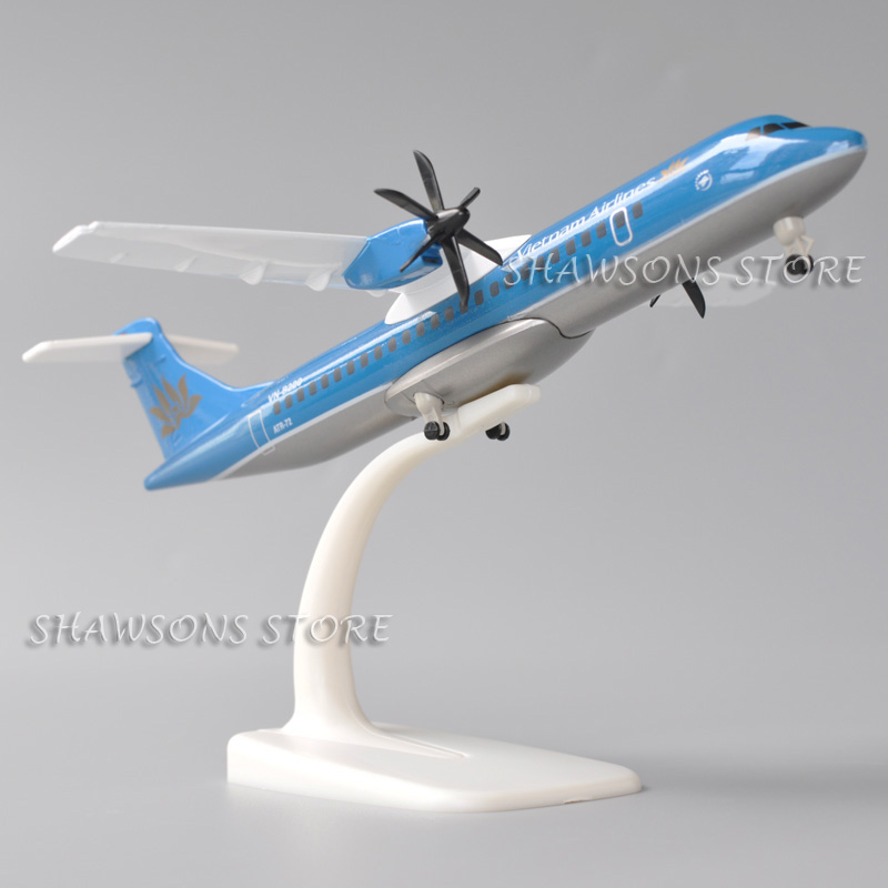 1:140 Scale Diecast Metal Model Plane Toy ATR-72 Vietnam Airlines ...