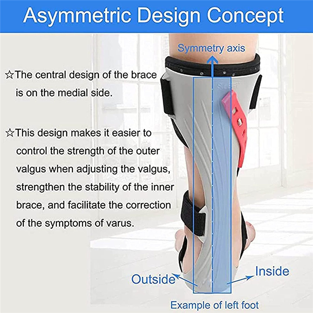 1Pcs AFO Drop Foot Support Splint Ankle Foot Orthosis Brace for Stroke ...