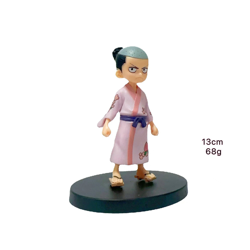 20 Style 9-19cm One Piece Anime Figure Kimono Luffy Sanji Nami Robin ...
