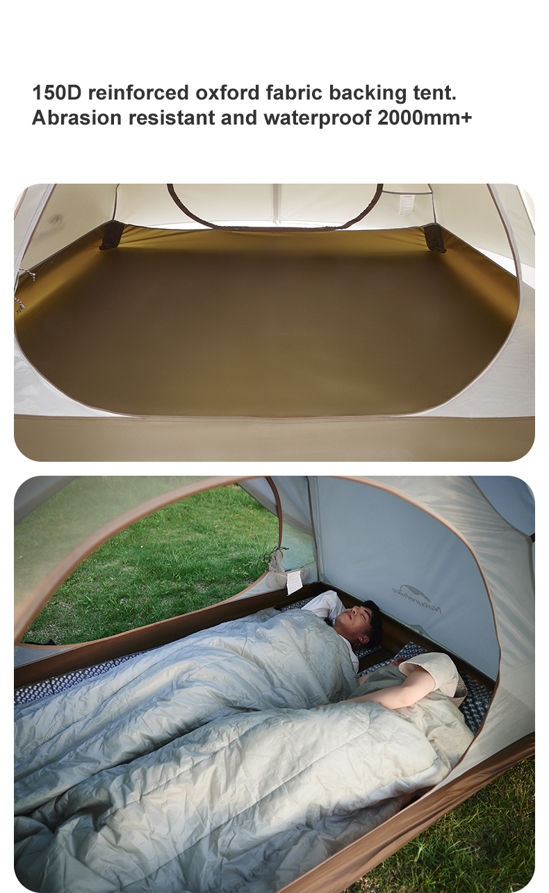 Naturehike 2-3 People Ultra Light Hiking Tent Outdoor Lightweight ...