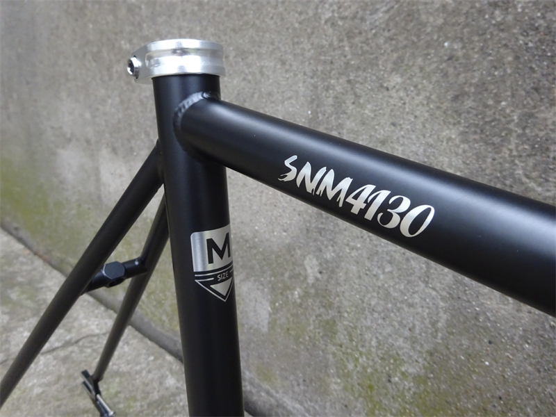 SNM4130 TSUNAMI CR-MO Fixed Gear Frame and Fork SNM Chrome Molybdenum ...