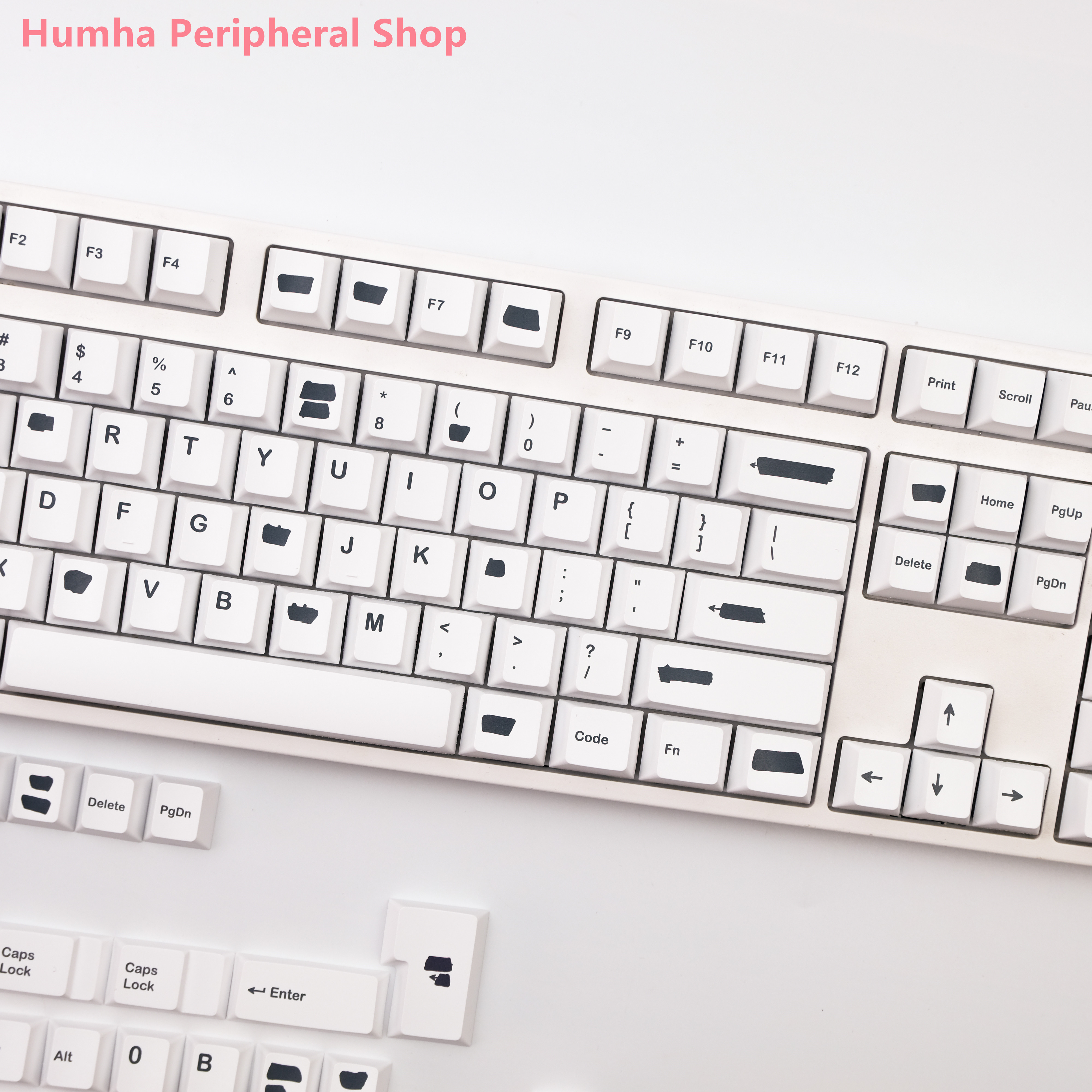 Humha Redacted R2 keycaps PBT material Dye-Sublimation Cherry profile ...