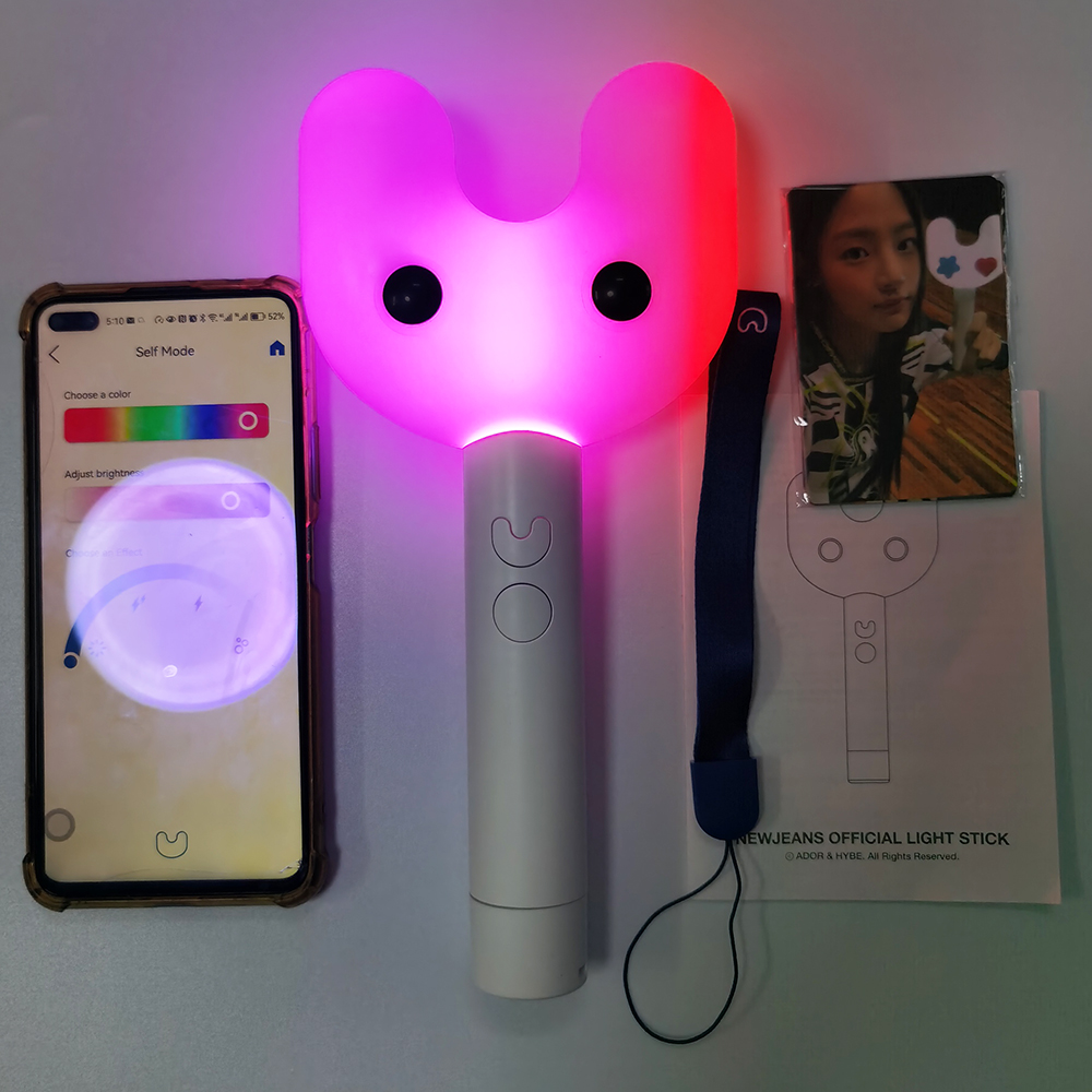 Ready-on-Hand Newjeans lightstick OFFICIAL BINKY BONG Light Stick ...
