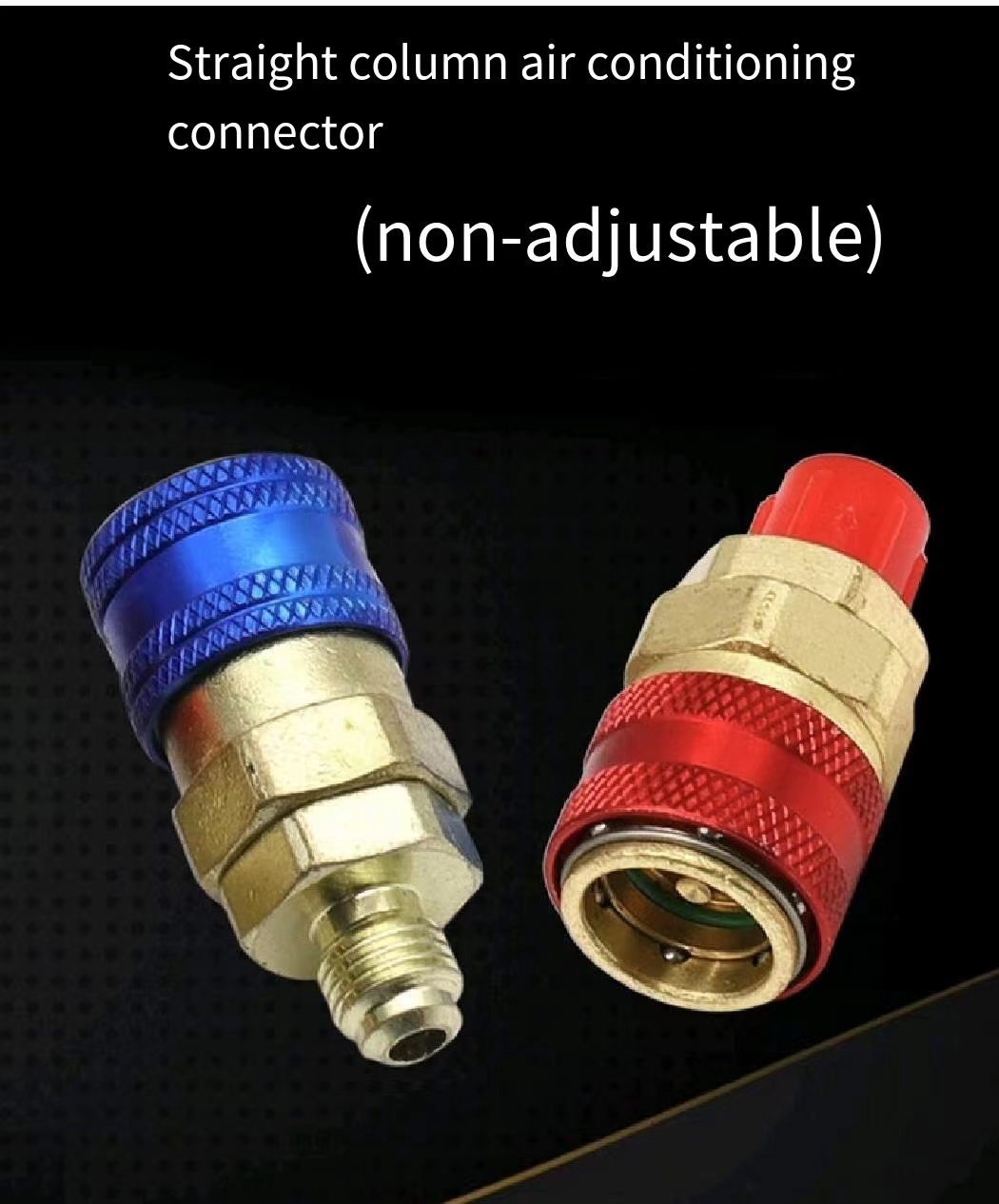 2Pcs R134A Low High Auto Car Quick Coupler Connector Brass Adapter Car ...