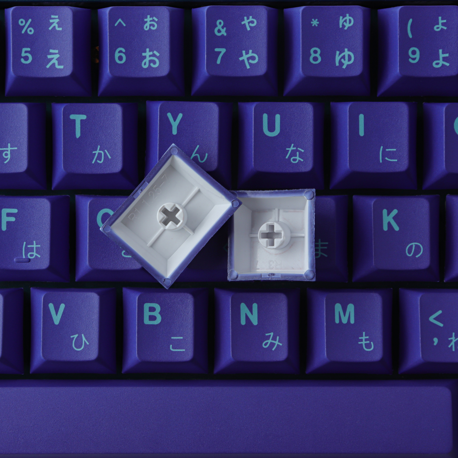 GMK Laser Wave Keycaps, 158 Keys PBT Keycaps Cherry Profile DYE-SUB ...