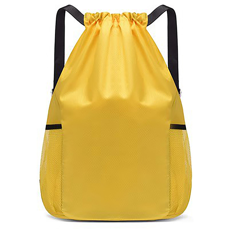 FCMY Drawstring Outdoor Gym Backpack Multiple Pockets Fitness Backpack ...