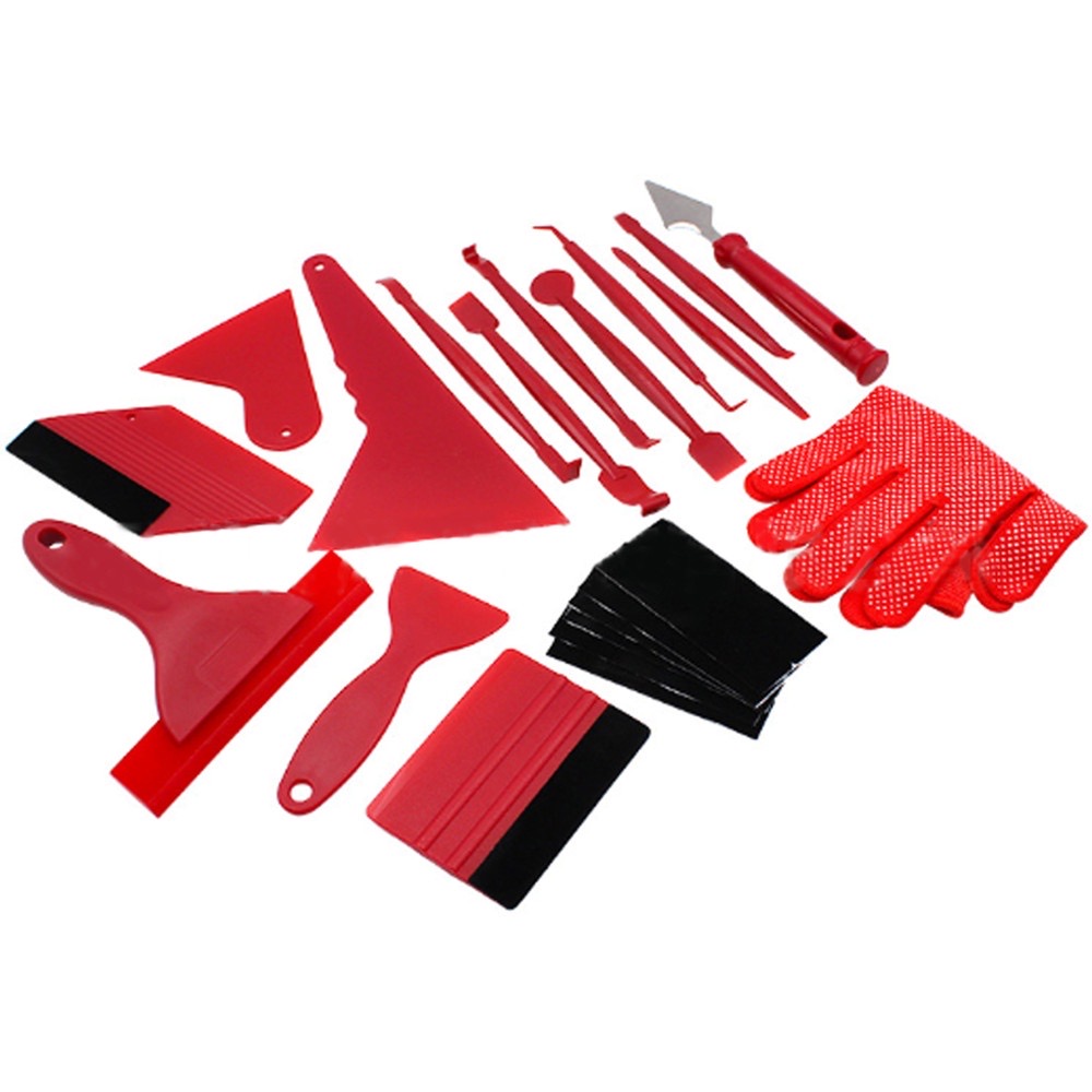 21pcs Car Wrapping Tint Application Car Foil Tool Kit Vinyl Wrap Film ...