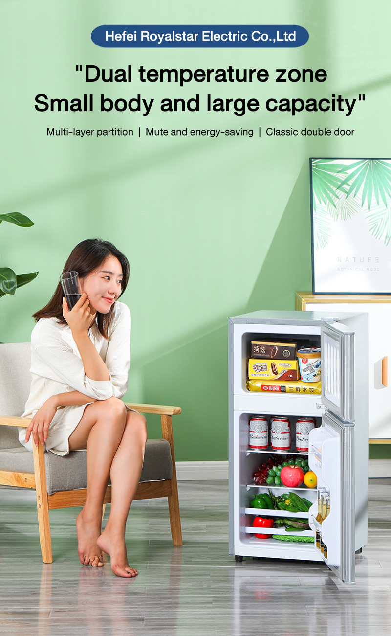 【Ready stock】Smart New Refrigerator Household BCD-48A118B/ BCD-58A126D ...
