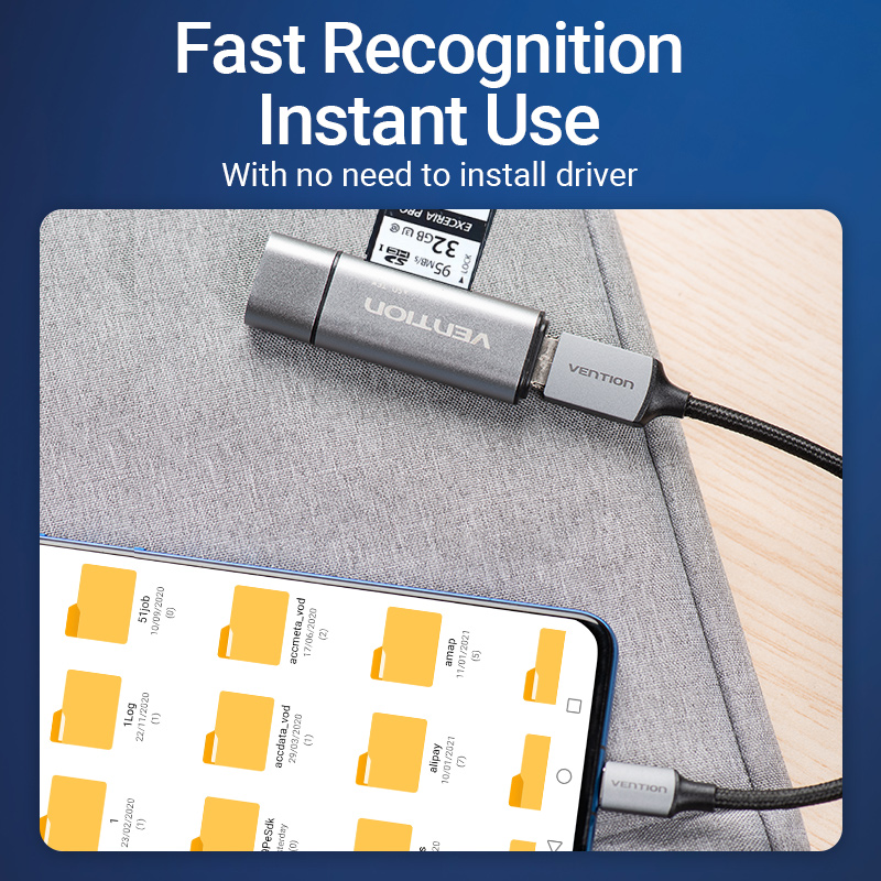 Vention Type C to USB OTG Cable 2A Male to Female High Speed 480Mbps USB Converter for Cellphone ...