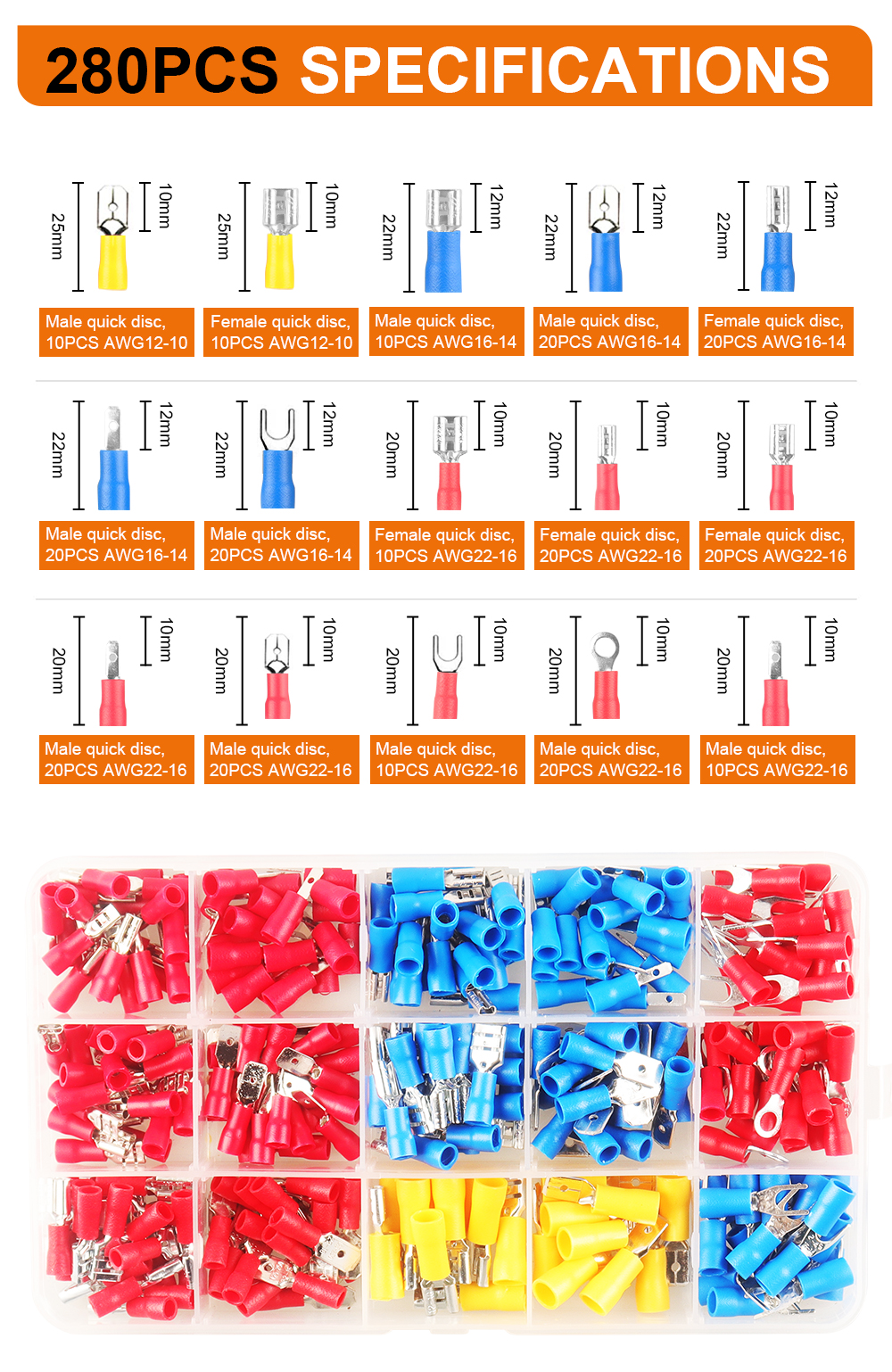 Crimping Tool Set Pressed Pliers Electrician Tools Electrical Terminals Clamp Electronics ...