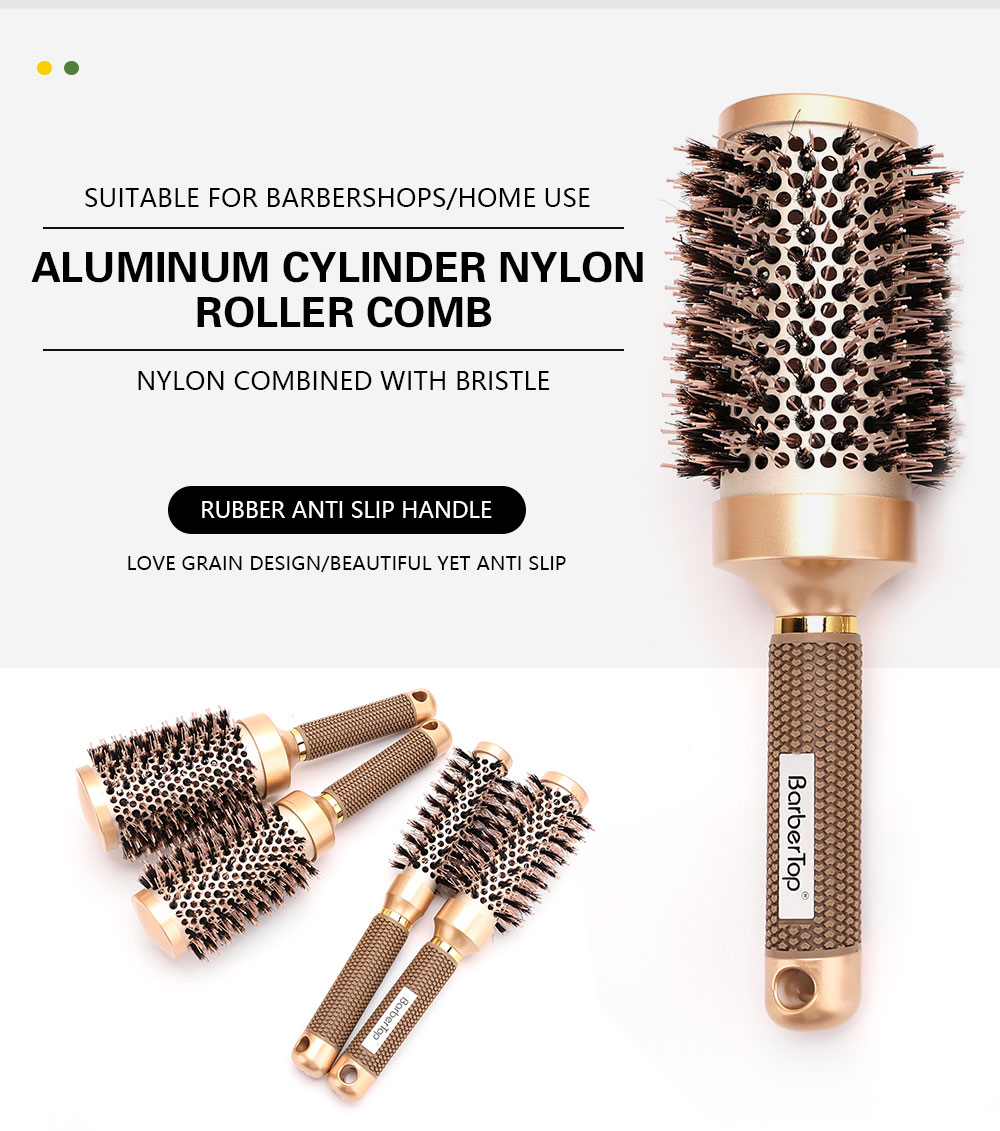 Hairdressing comb salon barber curling comb high temperature ceramic ...