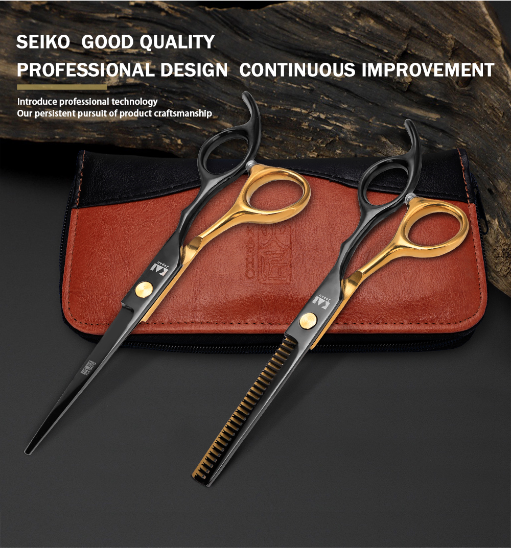 Spot#Kasho Japan 440C Salon Barber Scissors 6 inch HairCut Scissors ...