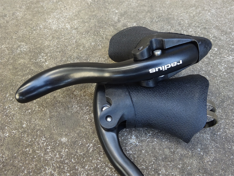 Radius Retro Road Bike Drop Bar Double Handle Brake Levers Lightweight ...