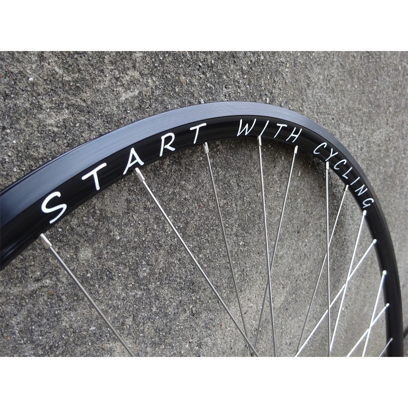 LEVEL UP 700c fixed gear Retro wheelset single speed bike stainless ...